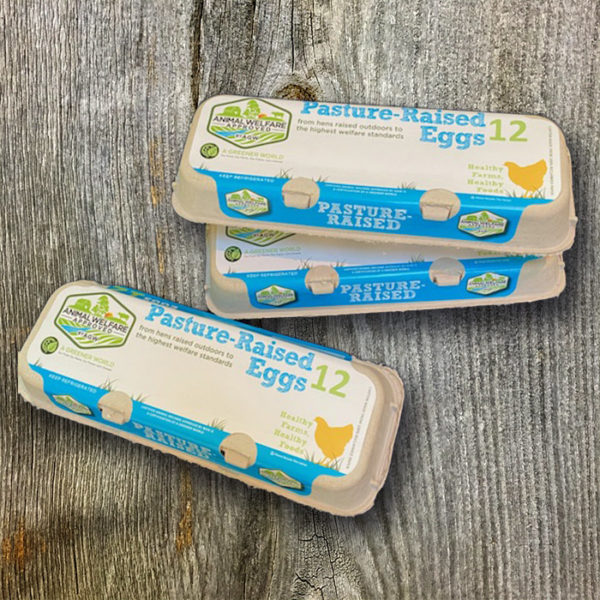 Certified Animal Welfare Approved by AGW Egg Cartons in Blue (200 ct ...